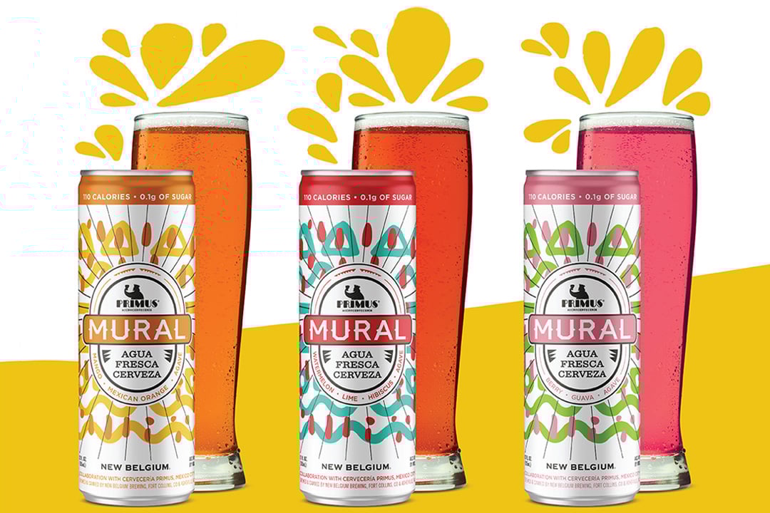 Mural Agua Fresca Cerveza | New Belgium Brewing