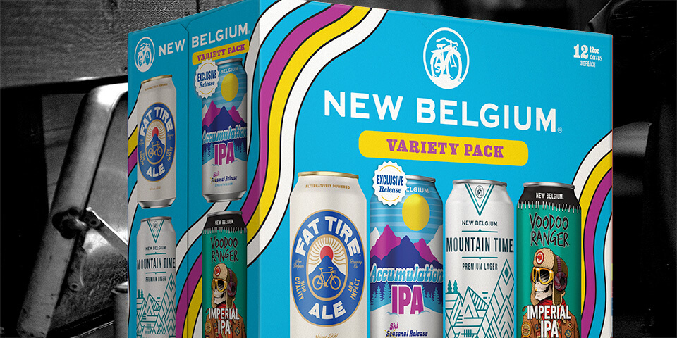 12 Can Variety Pack | New Belgium Brewing