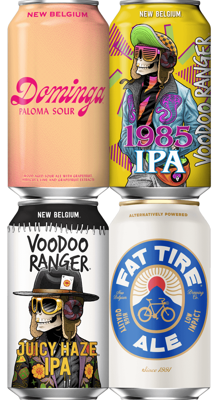 Featuring Fat Tire & Voodoo Ranger | New Belgium | New Belgium Brewing