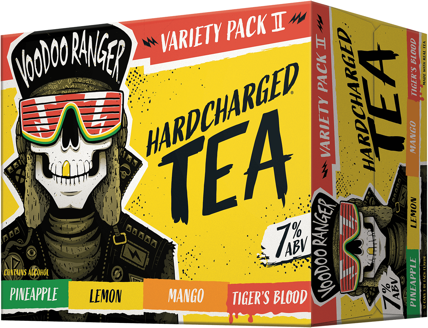 Voodoo Ranger Hardcharged Tea Variety Pack I | New Belgium Brewing