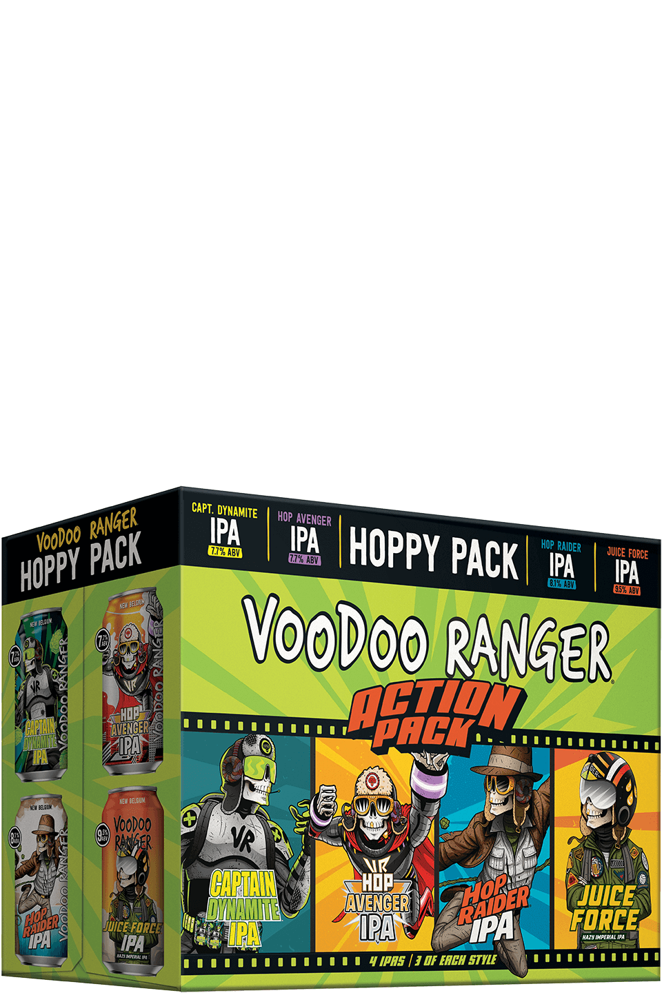 Voodoo Ranger Hoppy Variety Pack | New Belgium Brewing