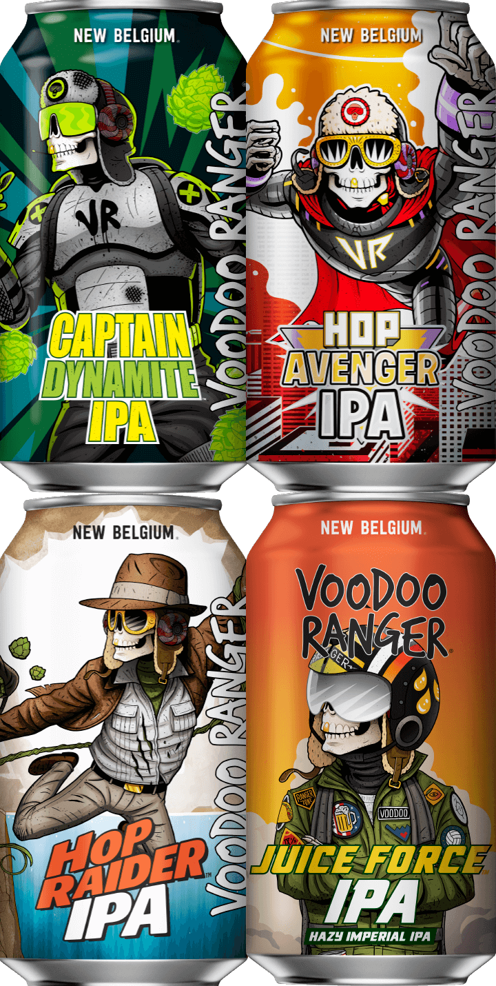 Featuring Fat Tire & Voodoo Ranger | New Belgium Brewing